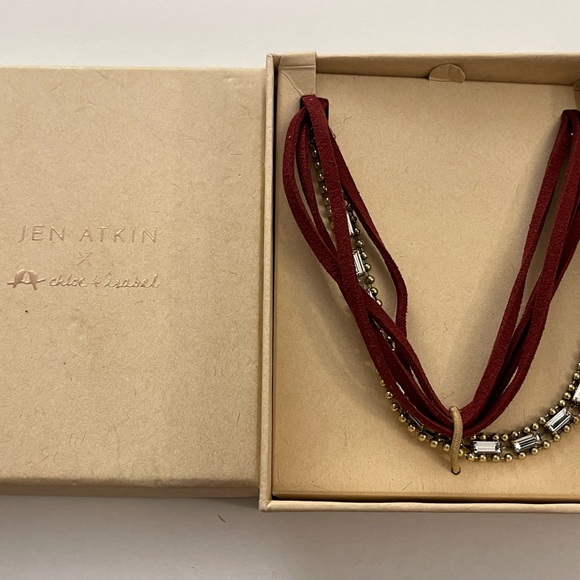 jen atkin | Jewelry | New Jen Atkin Chloe Isabel Necklace Rope Stones E ...
